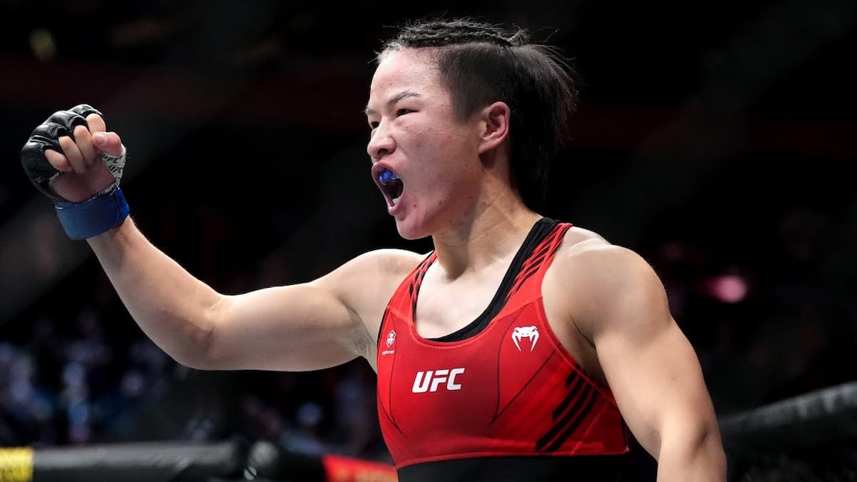 Weili Zhang defends against Yan Xiaonan at UFC 300 - FIGHTMAG