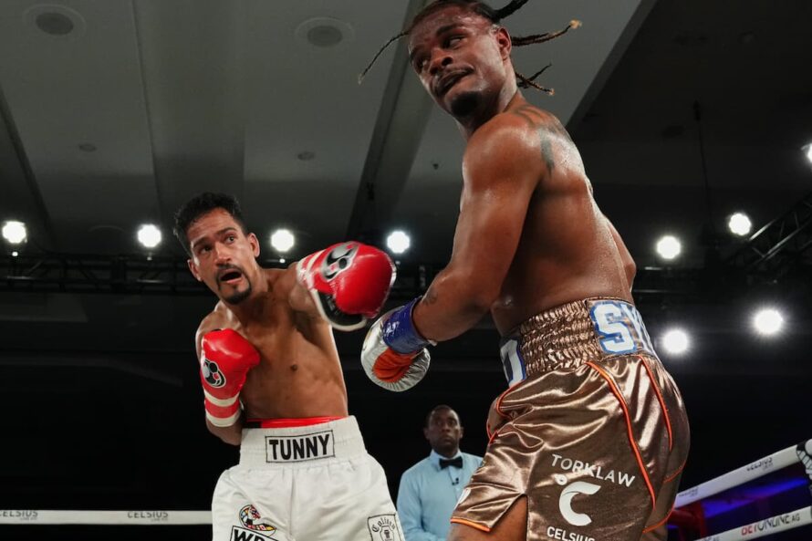 Ashton Sylve on top at MVP 5 with decision against Estivan Falcao ...