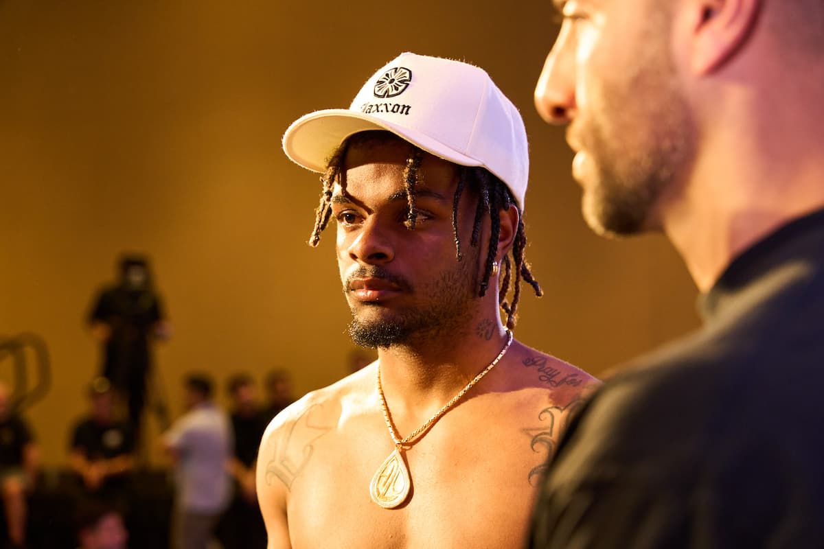 Ashton Sylve vs Estivan Falcao - MVP 5 weigh-in & faceoff photos - FIGHTMAG