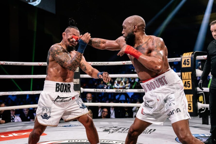 Austin Trout lands title in bare knuckle fight against Luis Palomino at ...