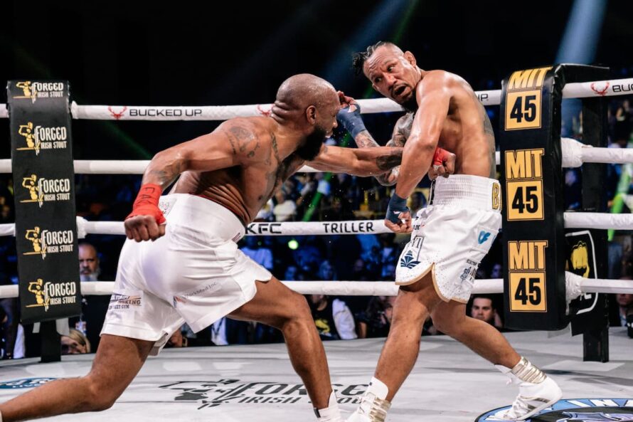 Austin Trout lands title in bare knuckle fight against Luis Palomino at ...