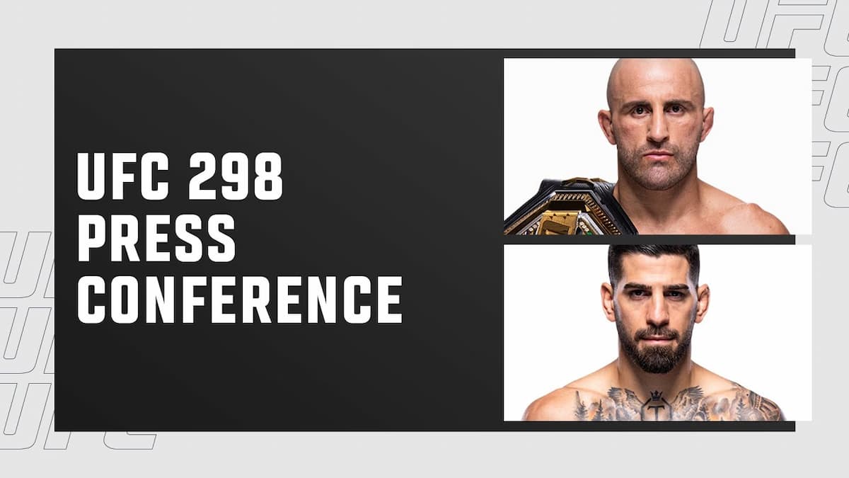 UFC 298: Volkanovski vs Topuria pre-fight press conference - FIGHTMAG