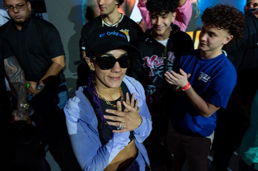 Amanda Serrano vs Nina Meinke weigh-in photos - FIGHTMAG