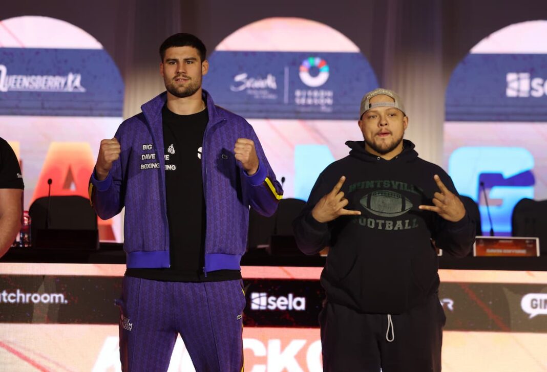 Anthony Joshua vs Francis Ngannou press conference photos - FIGHTMAG