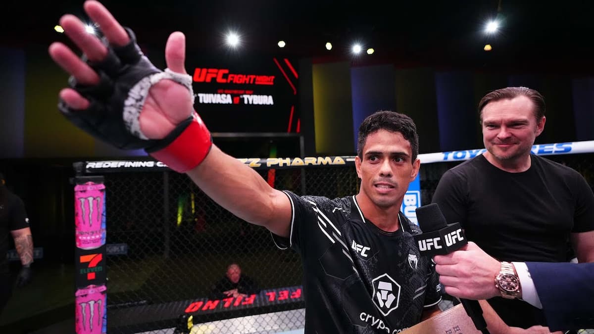 Jafel Filho submits Ode Osbourne in first round at UFC Vegas 88 - FIGHTMAG