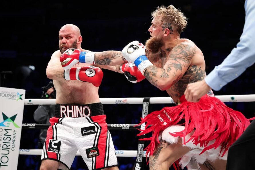 Photos: Jake Paul eliminates Ryan Bourland in first round - FIGHTMAG