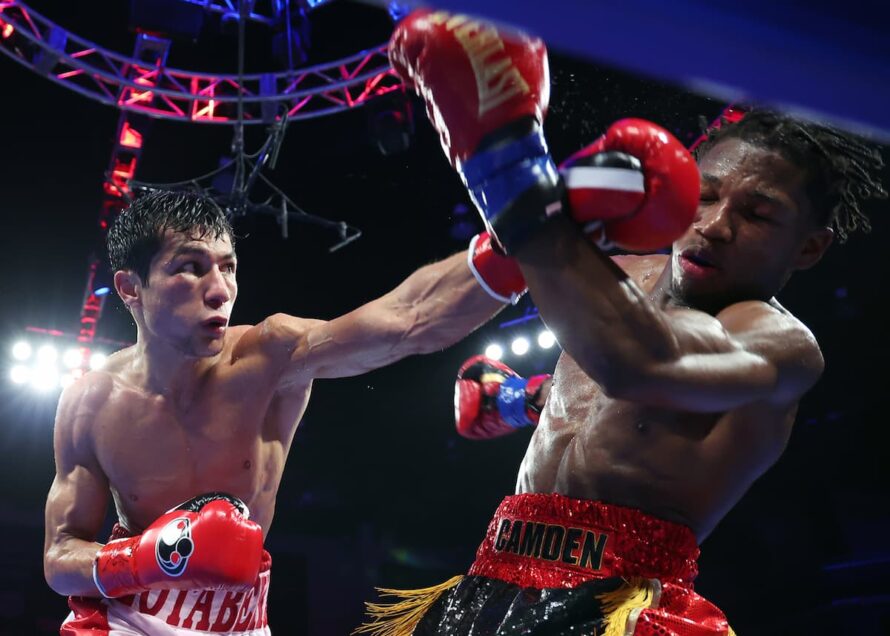 Photos: Raymond Ford TKO's Otabek Kholmatov in 12th round to land title ...
