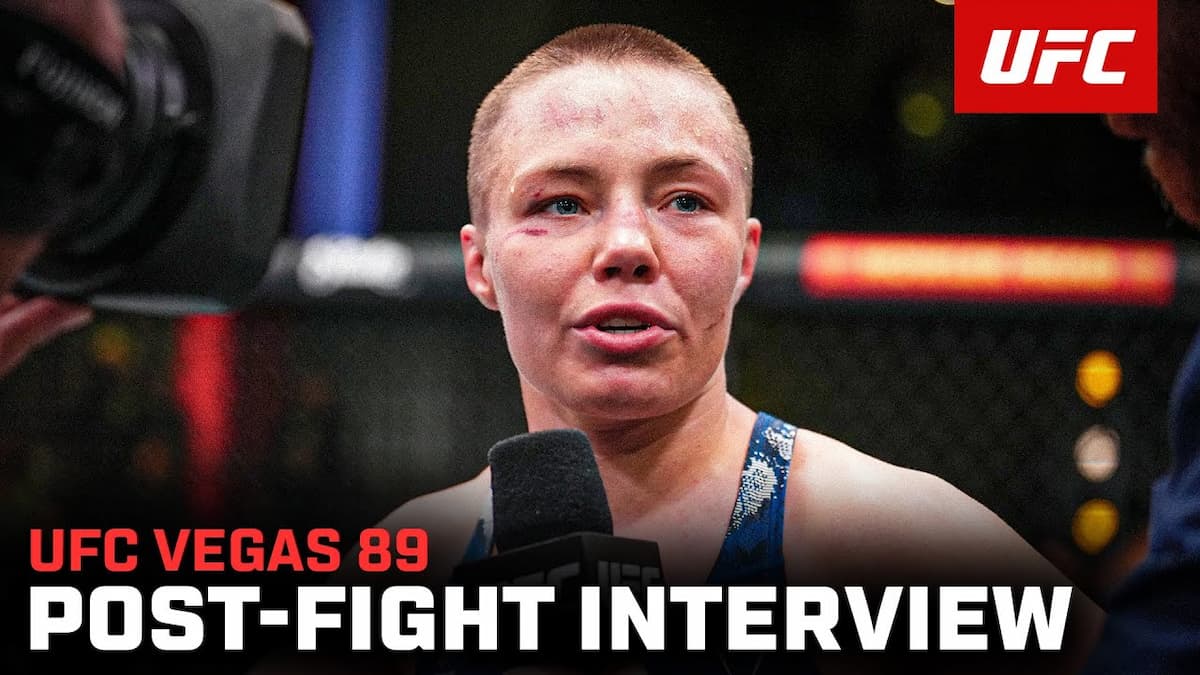 Rose Namajunas on top with decision against Amanda Ribas at UFC Vegas ...