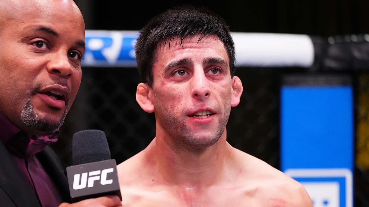 Steve Erceg KO's Matt Schnell with left hook at UFC Vegas 87 - FIGHTMAG