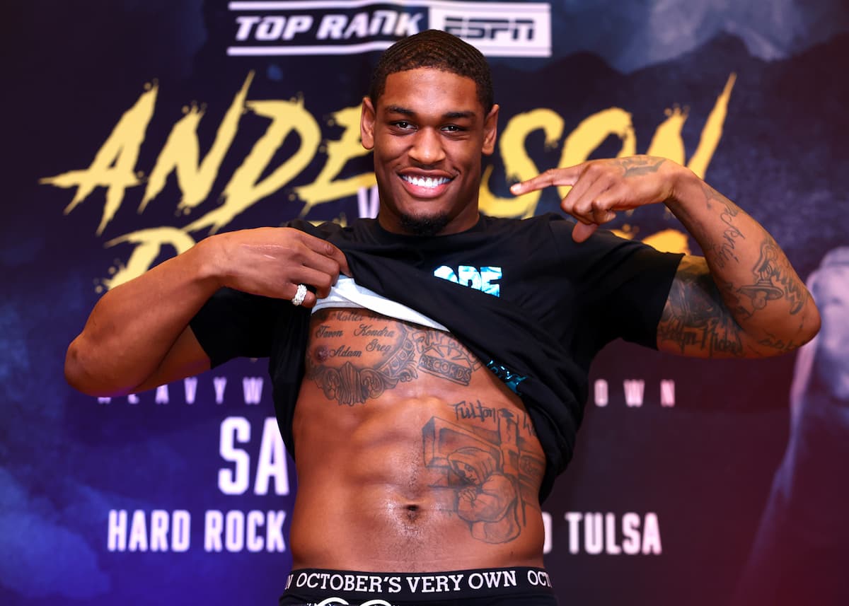 Jared Anderson vs Ryad Merhy on weight for heavyweight clash in Corpus ...