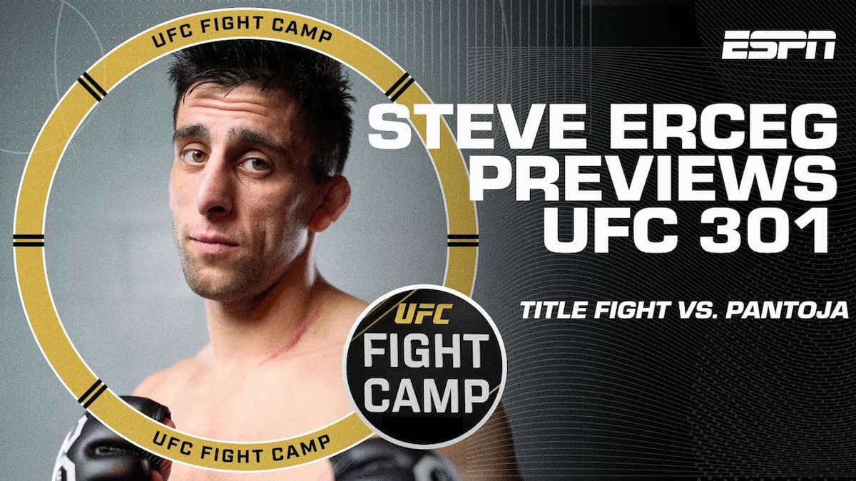 Steve Erceg unveils his game plan for Alexandre Pantoja fight at UFC ...