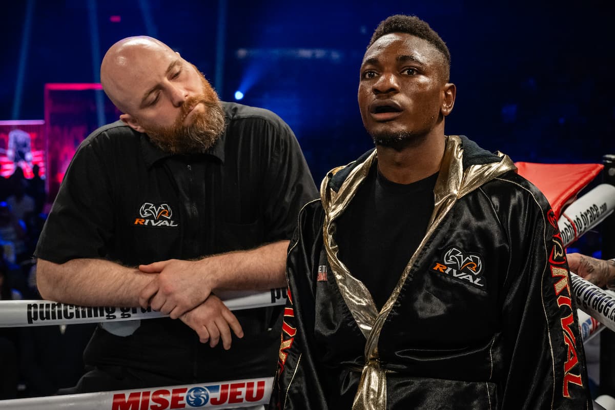 Christian Mbilli faces Sergiy Derevyanchenko in Quebec City, Canada in ...