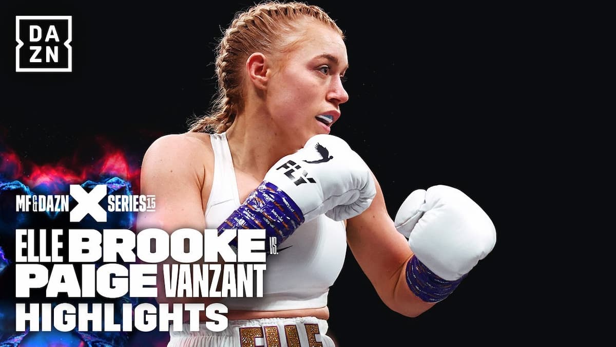 Elle Brooke Vs Paige Vanzant Full Fight Video Highlights Fightmag