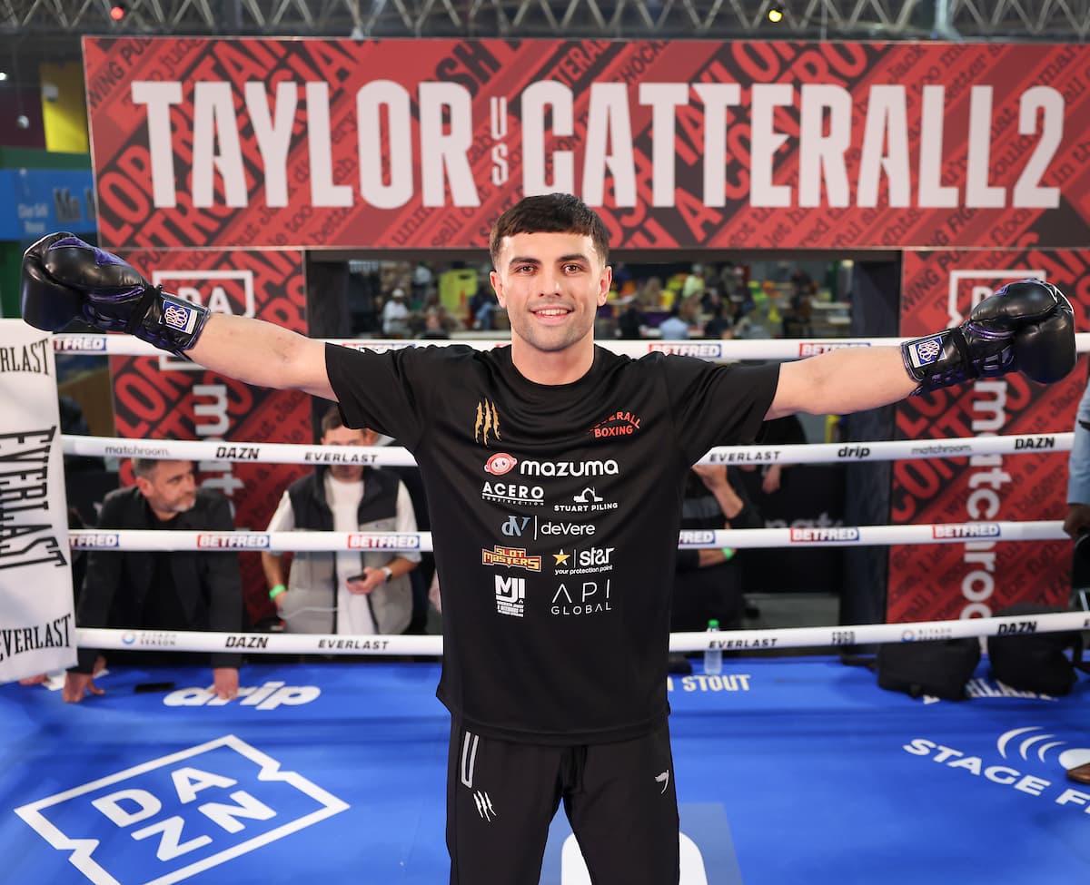 Jack Catterall: It's personal with Josh Taylor, I believe I won first ...