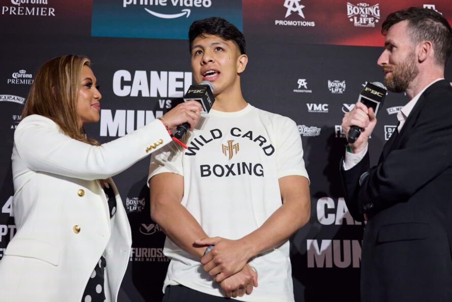 Canelo vs Munguia photos: Fighters make Grand Arrivals in Las Vegas ...