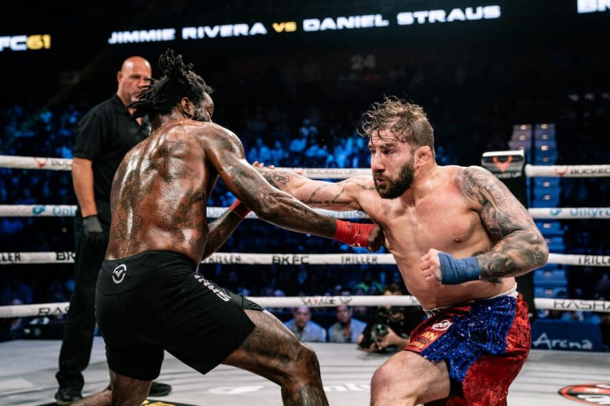 BKFC 61 photos: Jimmie Rivera bests Daniel Straus, Michael Trizano KO's ...