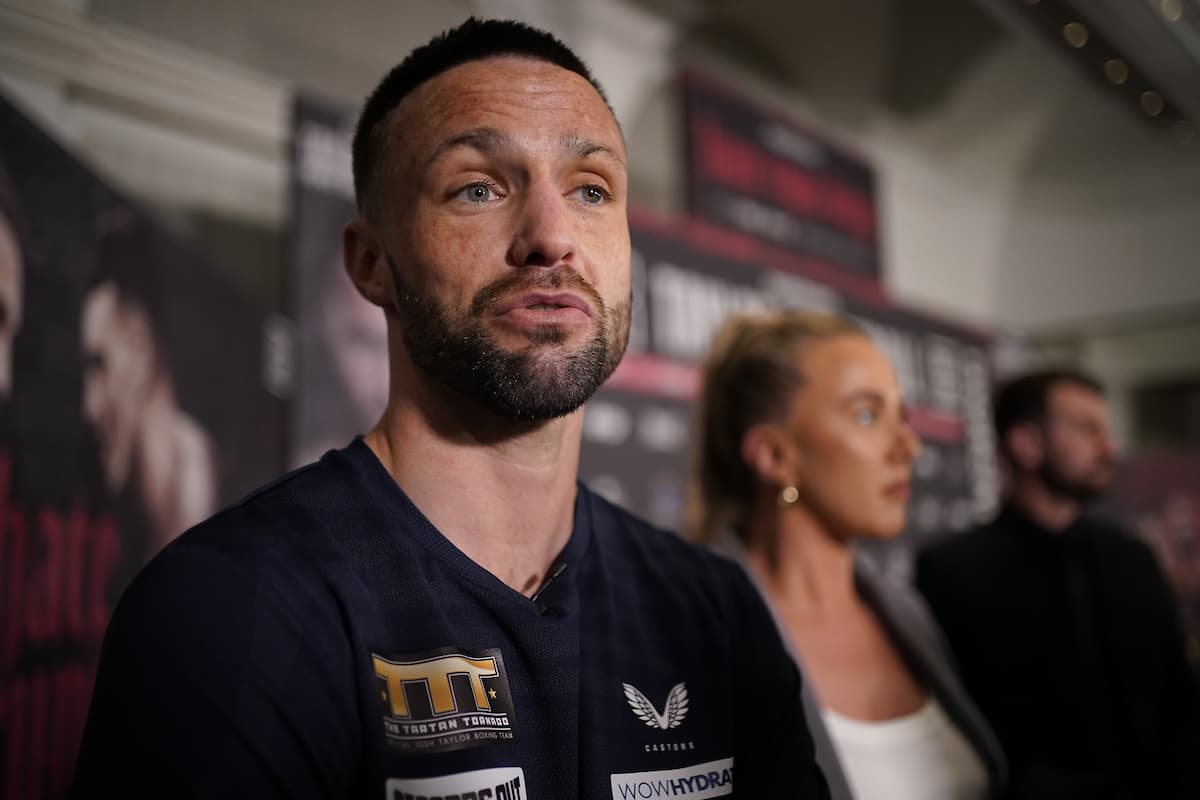 Josh Taylor: First fight with Jack Catterall was stinker from both of ...
