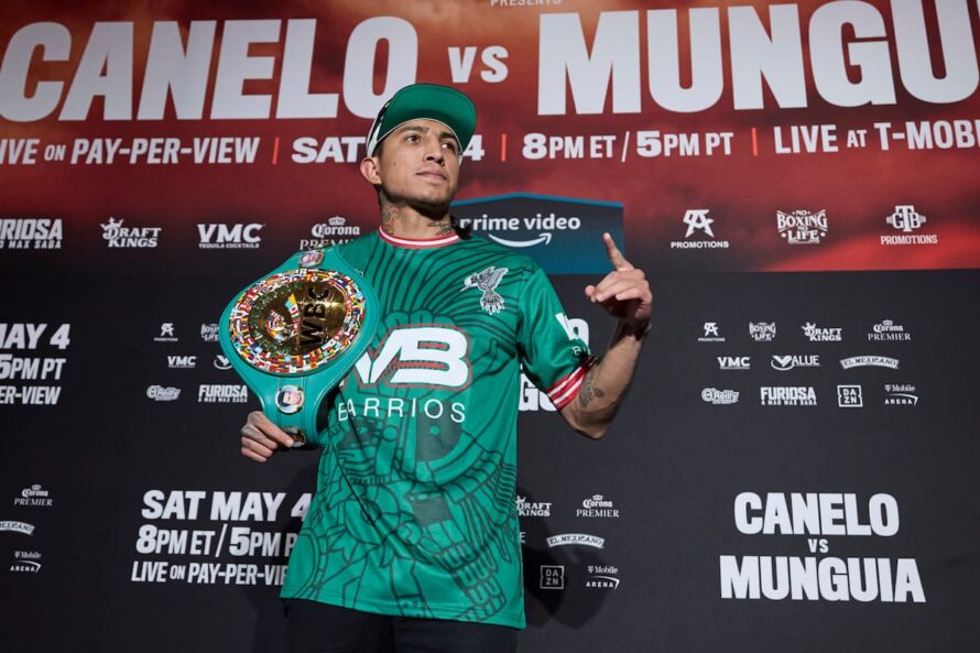 Canelo vs Munguia photos: Fighters make Grand Arrivals in Las Vegas ...