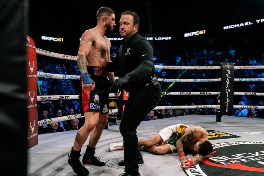 BKFC 61 photos: Jimmie Rivera bests Daniel Straus, Michael Trizano KO's ...