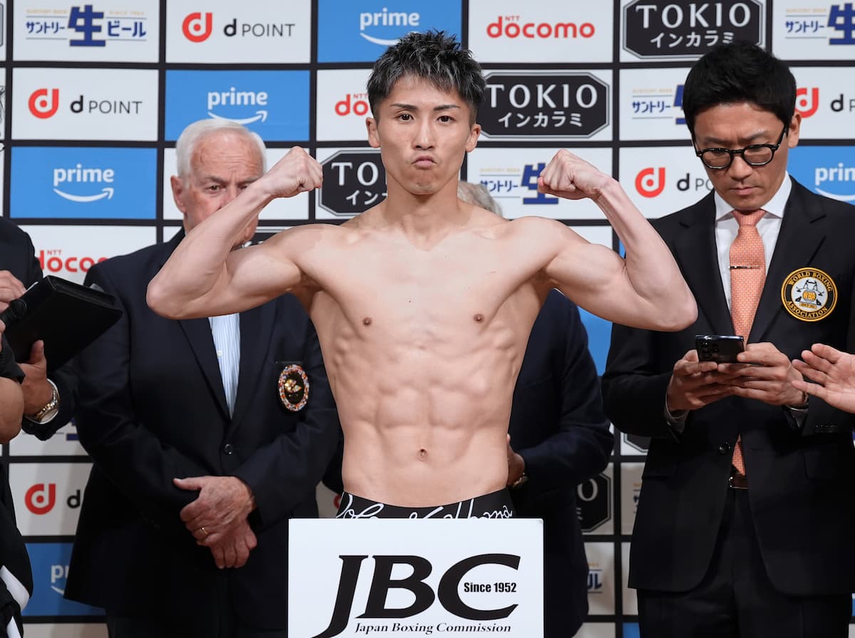 Naoya Inoue vs Luis Nery on weight for undisputed 122 lbs title in ...