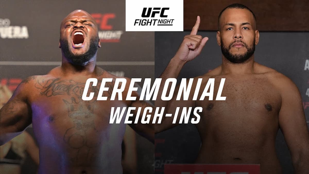 Derrick Lewis vs Rodrigo Nascimento on weight at UFC St. Louis, one ...