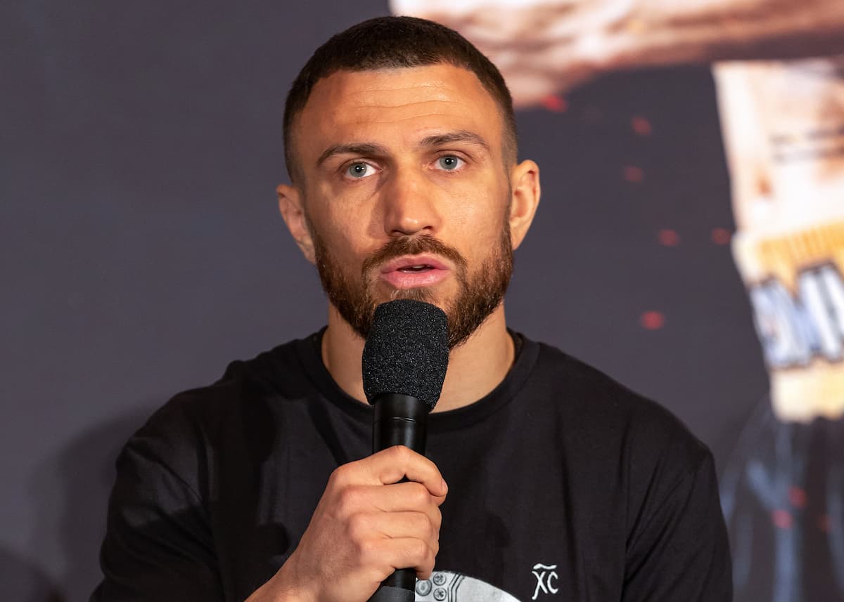 Vasiliy Lomachenko vs George Kambosos Jr final pre-fight press ...