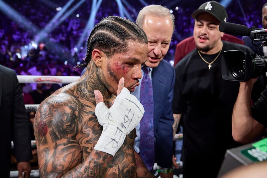 Photos: Gervonta Davis KO's Frank Martin in eighth round to retain ...