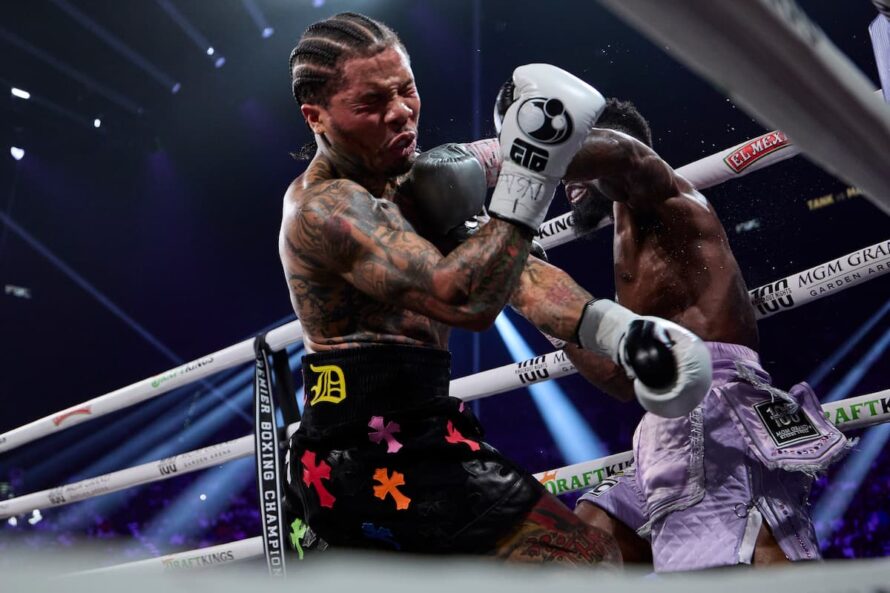 Photos: Gervonta Davis KO's Frank Martin in eighth round to retain ...