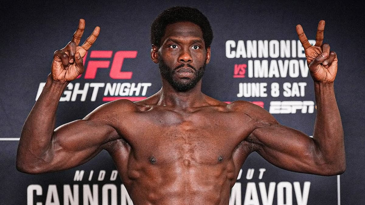 Cannonier vs Imavov on weight at UFC Louisville, one fighter misses ...