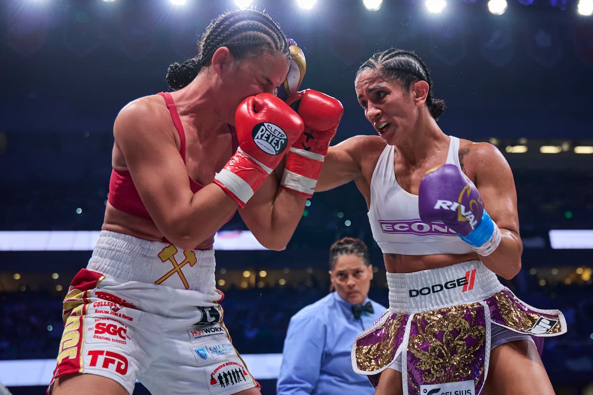 Video: Amanda Serrano TKO's Stevie Morgan in second round - FIGHTMAG