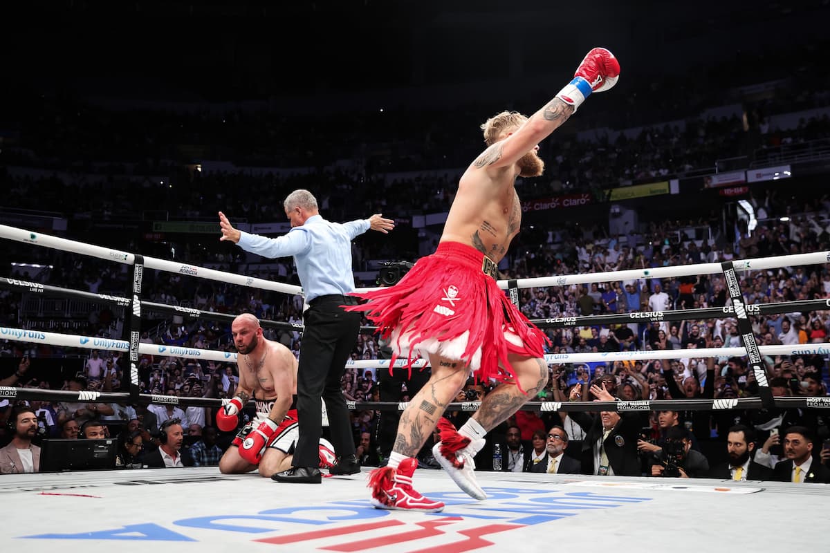 Fight video highlights: Jake Paul scores first-round KO against Ryan ...