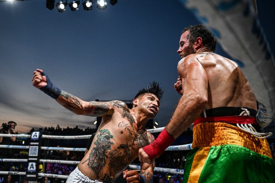 Photos: Britain Hart bests Taylor Starling to retain title at BKFC 63 ...