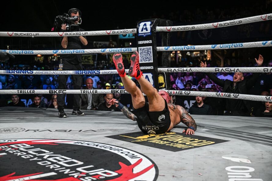 Photos: Britain Hart bests Taylor Starling to retain title at BKFC 63 ...