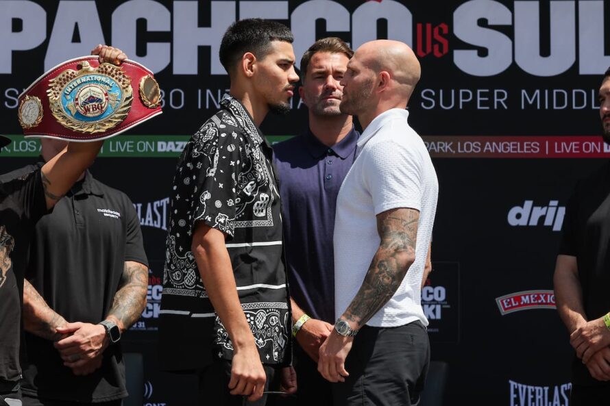 Photos: Diego Pacheco vs Maciej Sulecki final pre-fight press ...