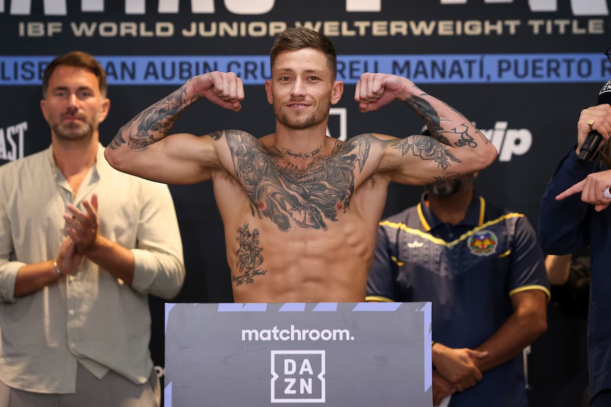 Liam Paro next fight planned for Dec in Australia, possibly against ...