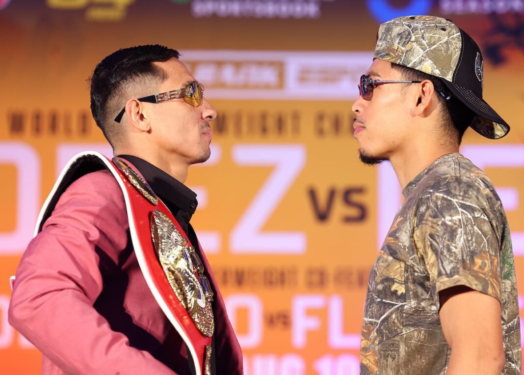 Photos: Luis Alberto Lopez vs Angelo Leo pre-fight press conference ...