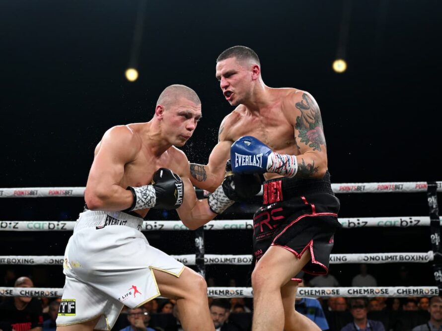 Photos: Nikita Tszyu TKO's Koen Mazoudier with barrage of punches in ...