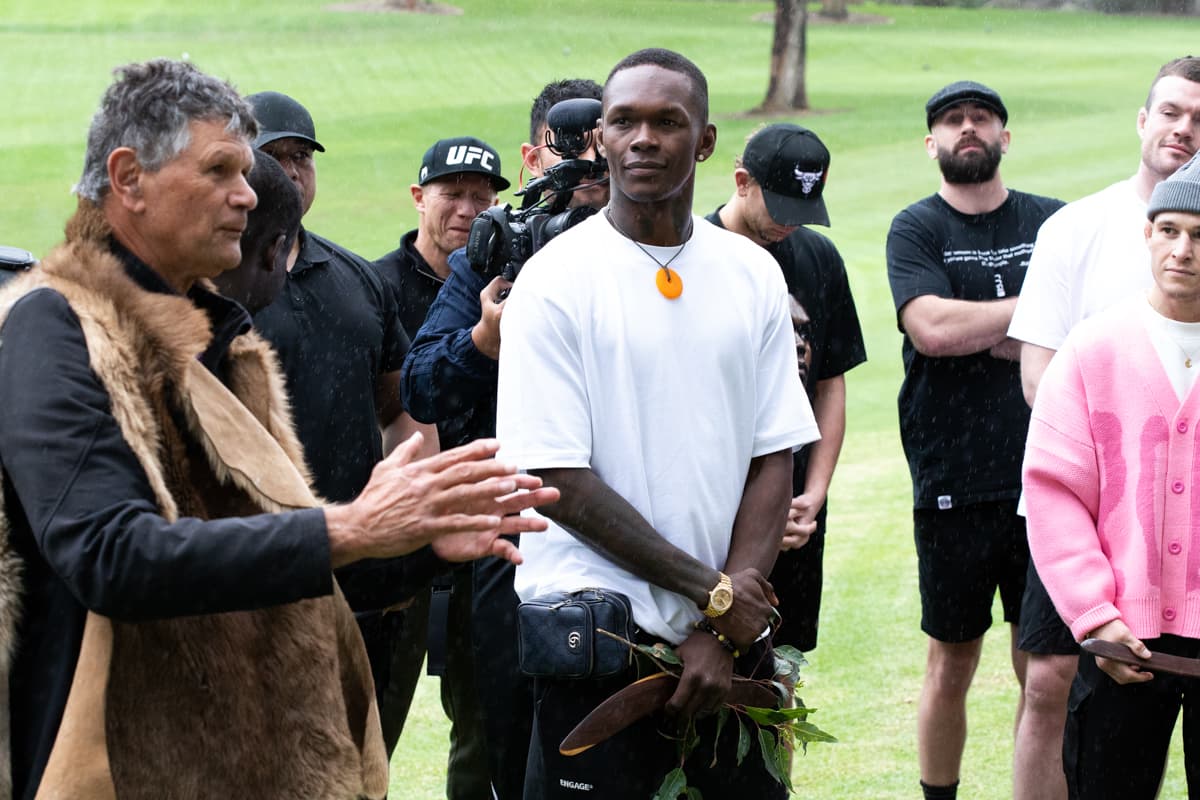 Photos: UFC 305 Welcome to Country Ceremony kicks off Fight Week in ...