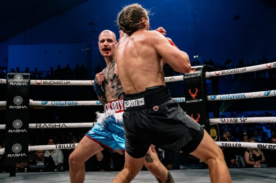 Photos: Drew Stuve TKO's Sonny Smith in second round at BKFC Prospects ...