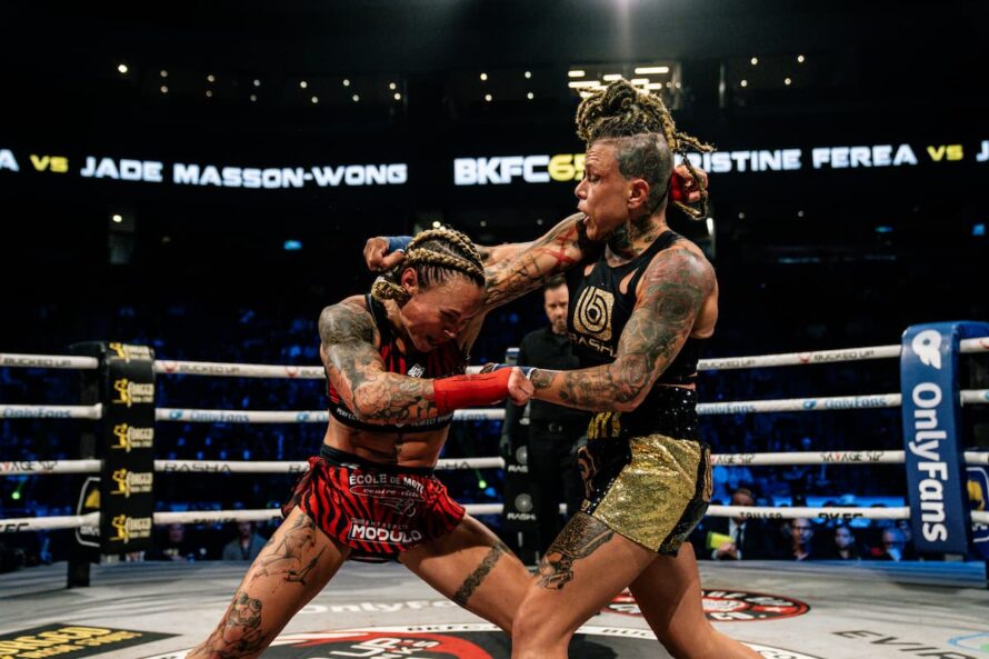 Photos: Christine Ferea decisions Jade Masson-Wong to retain title at ...