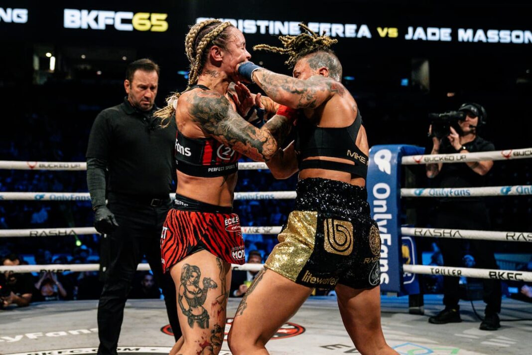 Photos: Christine Ferea decisions Jade Masson-Wong to retain title at ...