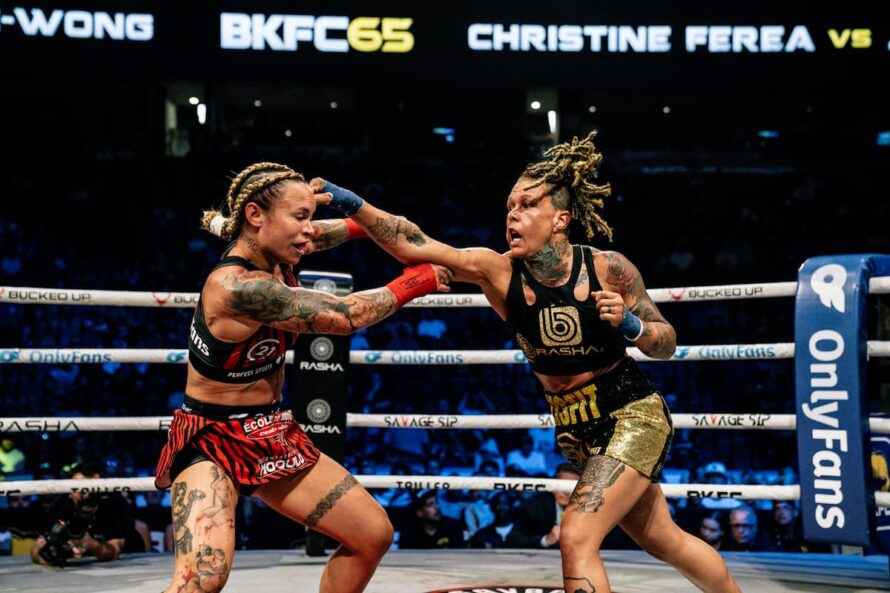 Photos: Christine Ferea decisions Jade Masson-Wong to retain title at ...