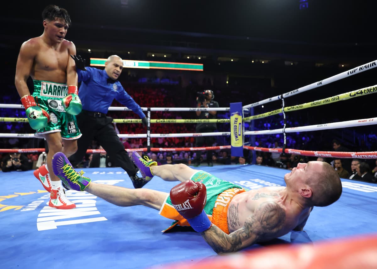 Video: Emiliano Vargas scores dominant stoppage win against Larry ...