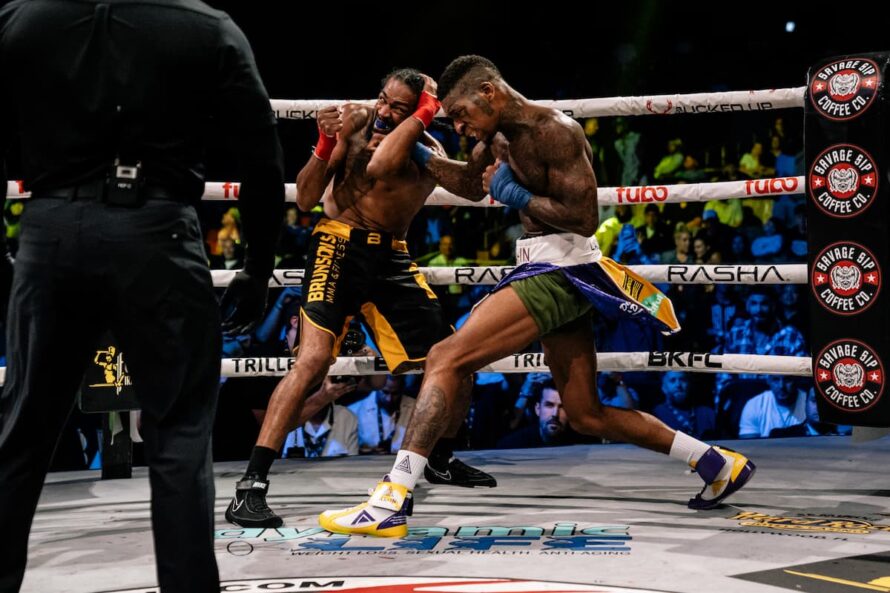 BKFC 66 photos: Alberto Blas stops Ryan Reber in first round to retain title - FIGHTMAG