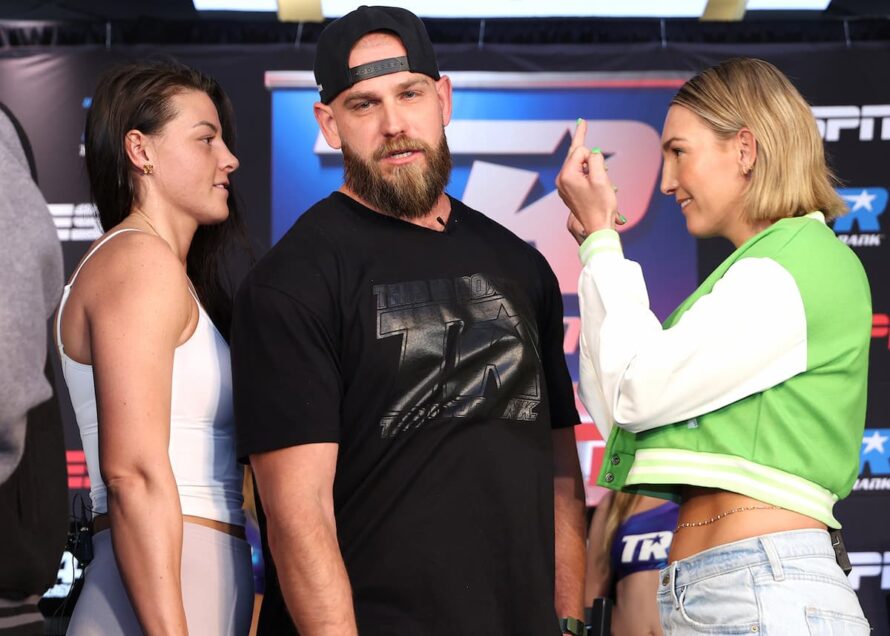 Photos: Sandy Ryan vs Mikaela Mayer press conference - FIGHTMAG