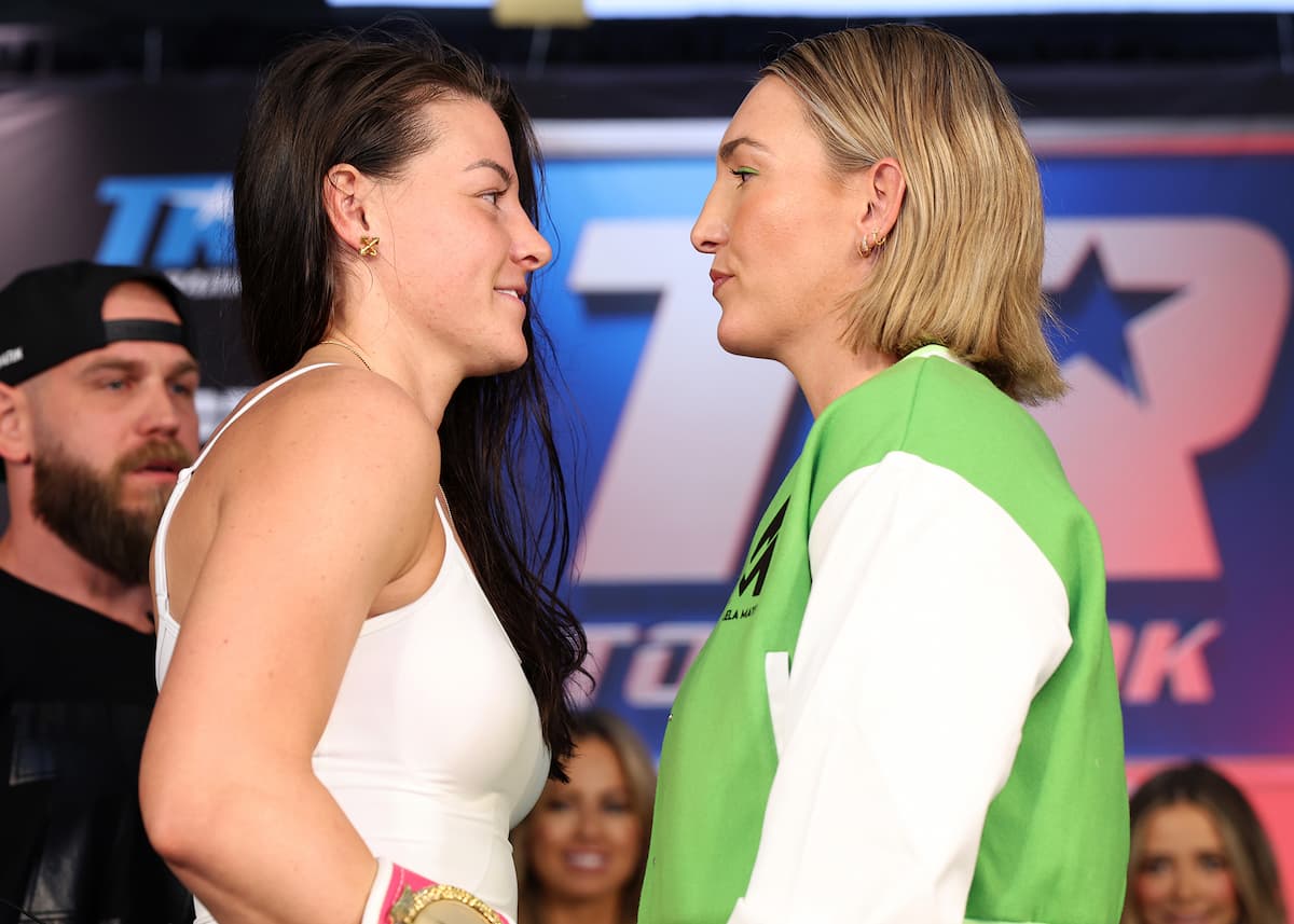 Photos: Sandy Ryan vs Mikaela Mayer press conference - FIGHTMAG