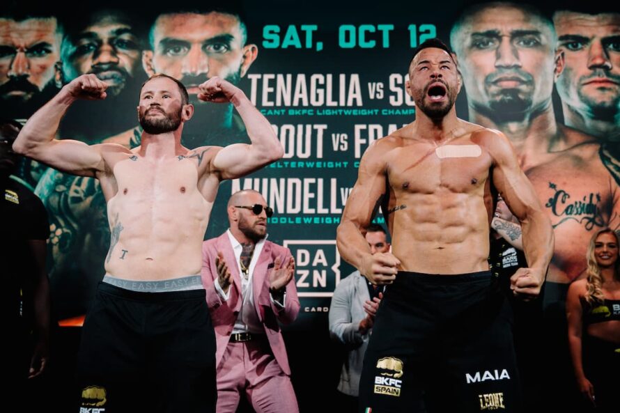 Photos: Three titles official at BKFC Spain with Tenaglia vs Soto in ...
