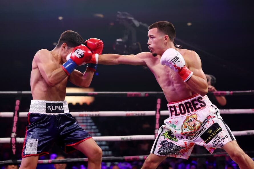 Photos: Manuel Flores stops Victor Olivo in first round with body shot ...