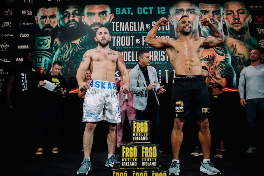 Photos: Three titles official at BKFC Spain with Tenaglia vs Soto in ...