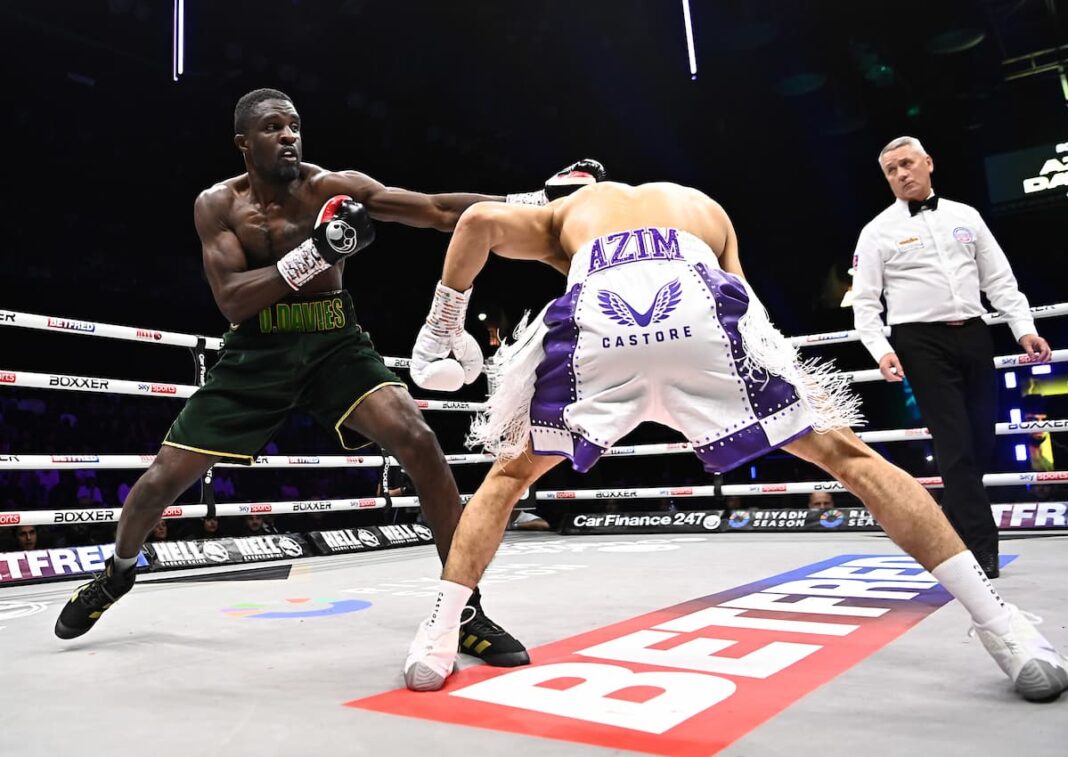 Photos: Adam Azim drops Ohara Davies twice, stops in eighth round ...